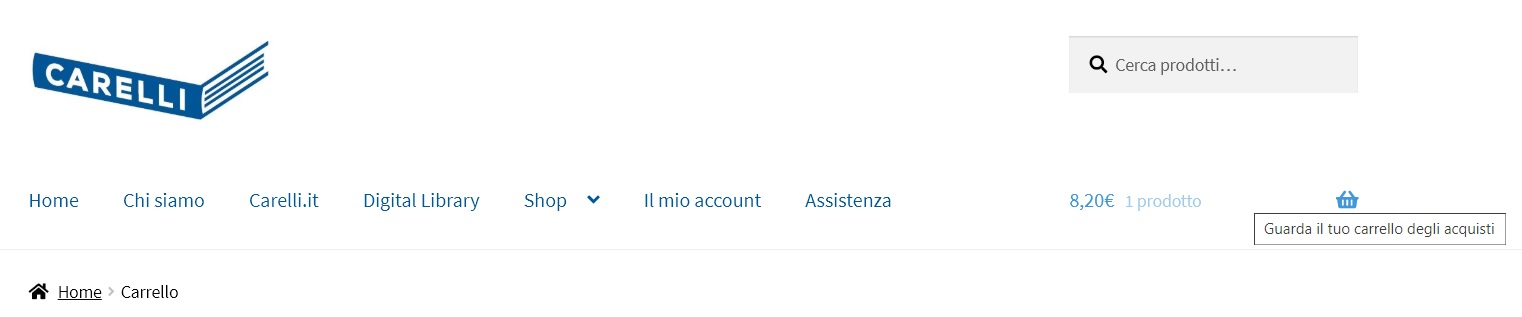 Metodi di pagamento – Carelli Store